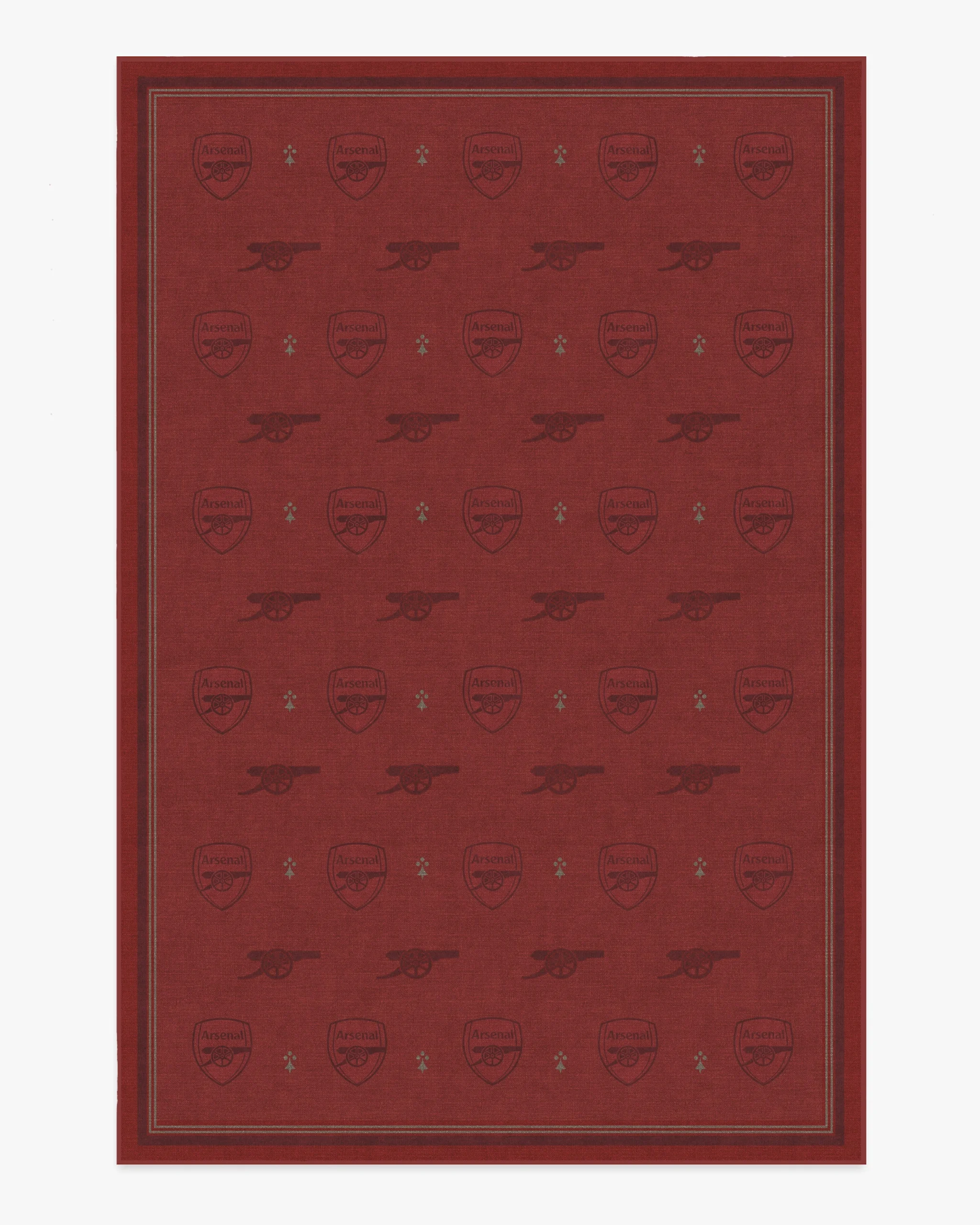 Arsenal Classic Red Rug | Ruggable