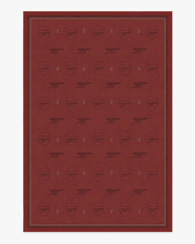 Arsenal Classic Red Rug | Ruggable