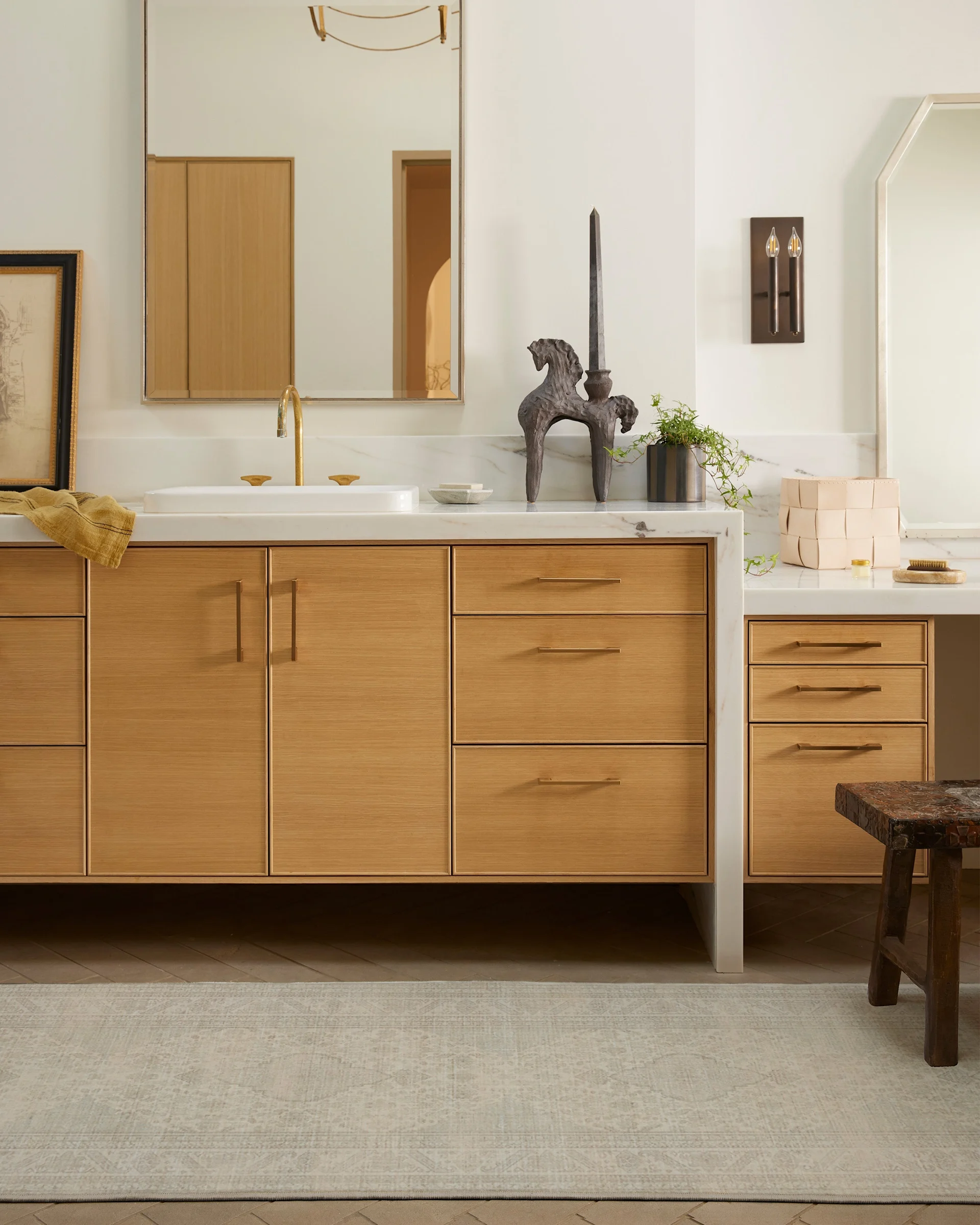 Rowan Soft Grey & Ivory Rug | Ruggable