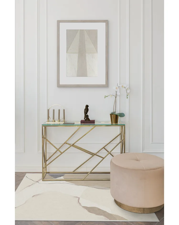 Nina Takesh Loire Ivory Quartz Rug | Ruggable