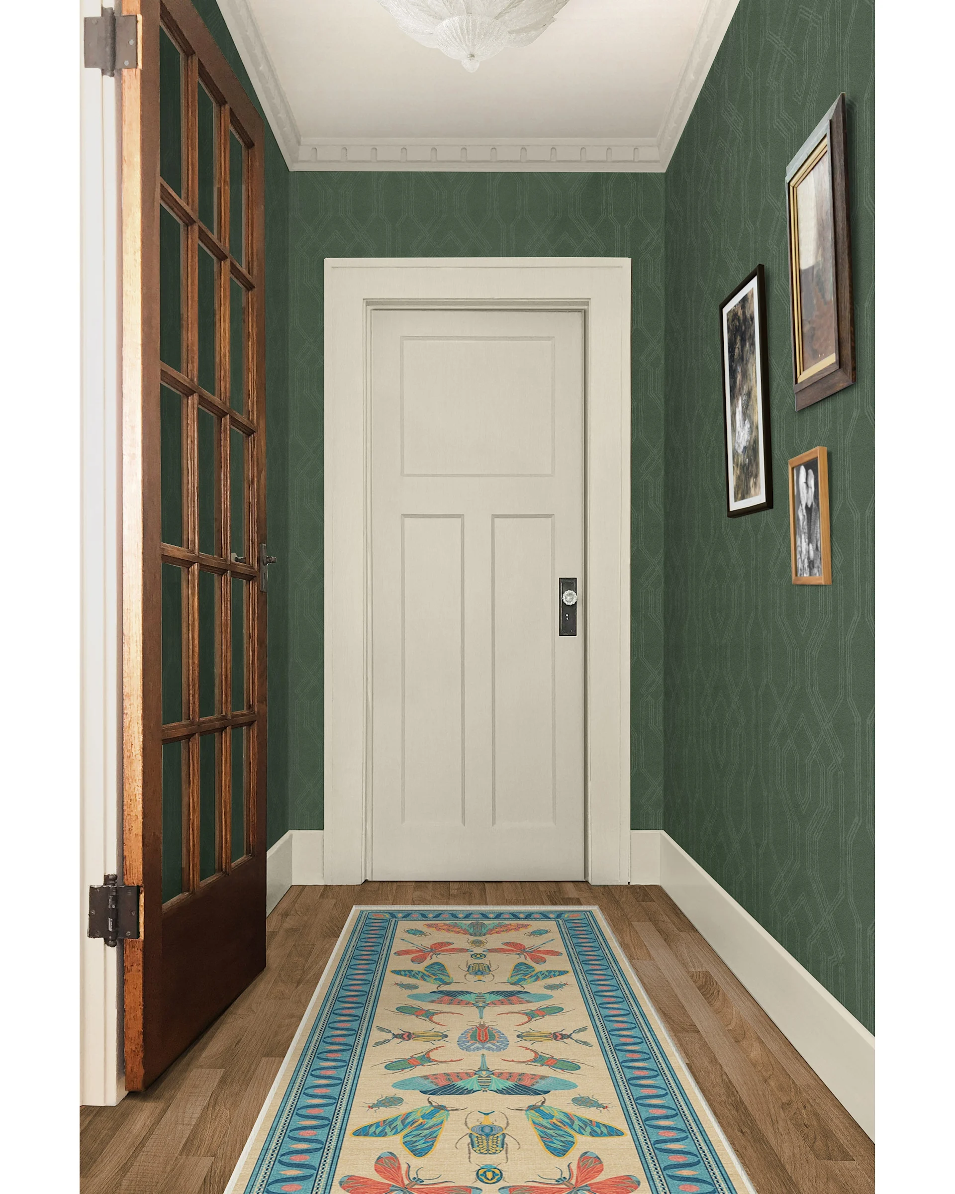Iris Apfel Flutterby Multicolor Rug | Ruggable