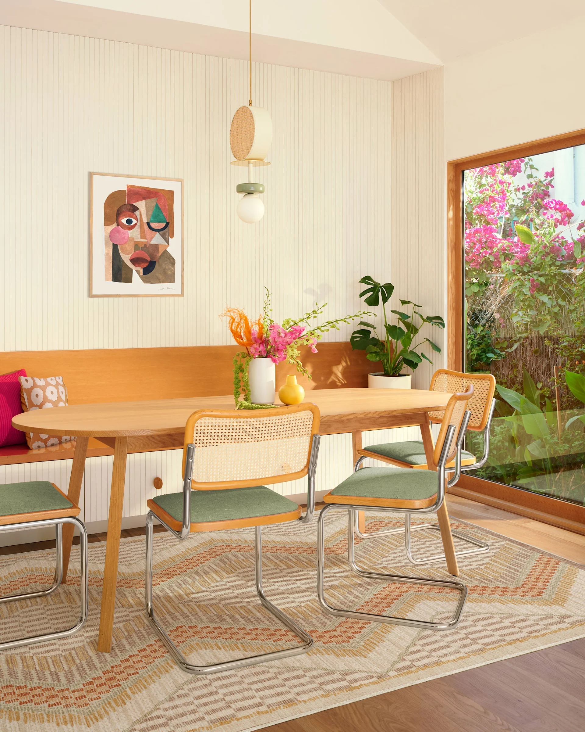 Justina Blakeney Etta Natural & Terra Rug | Ruggable