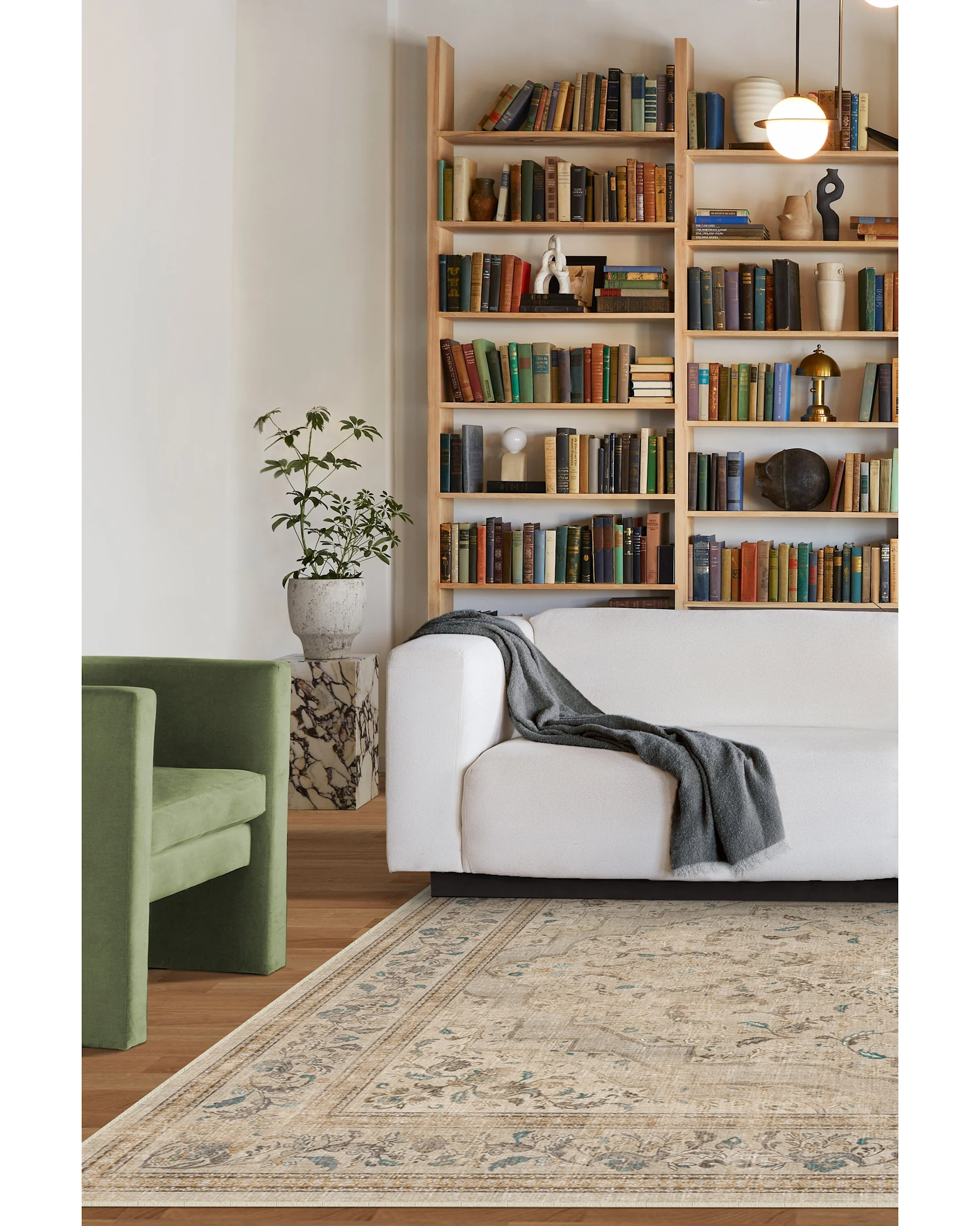 Adeline Ivory Opal Rug | Ruggable