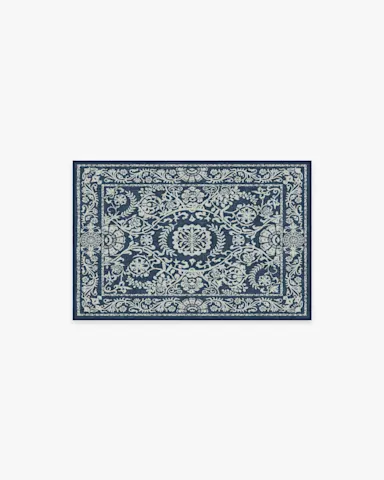Delphina Navy Blue Rug | Ruggable