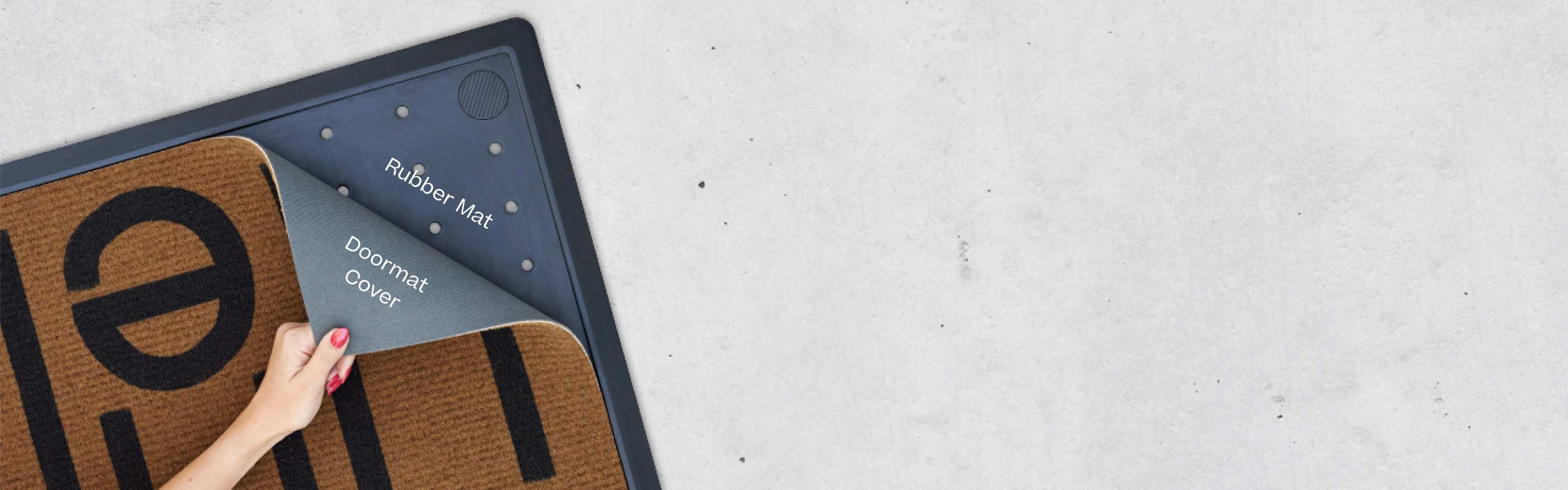 Doormats | Machine Washable and Customizable | Ruggable