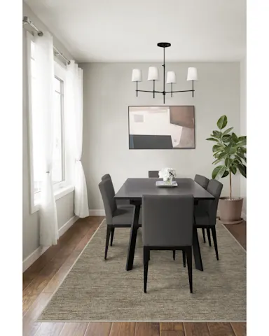 Melange Solid Natural Stone Rug | Ruggable