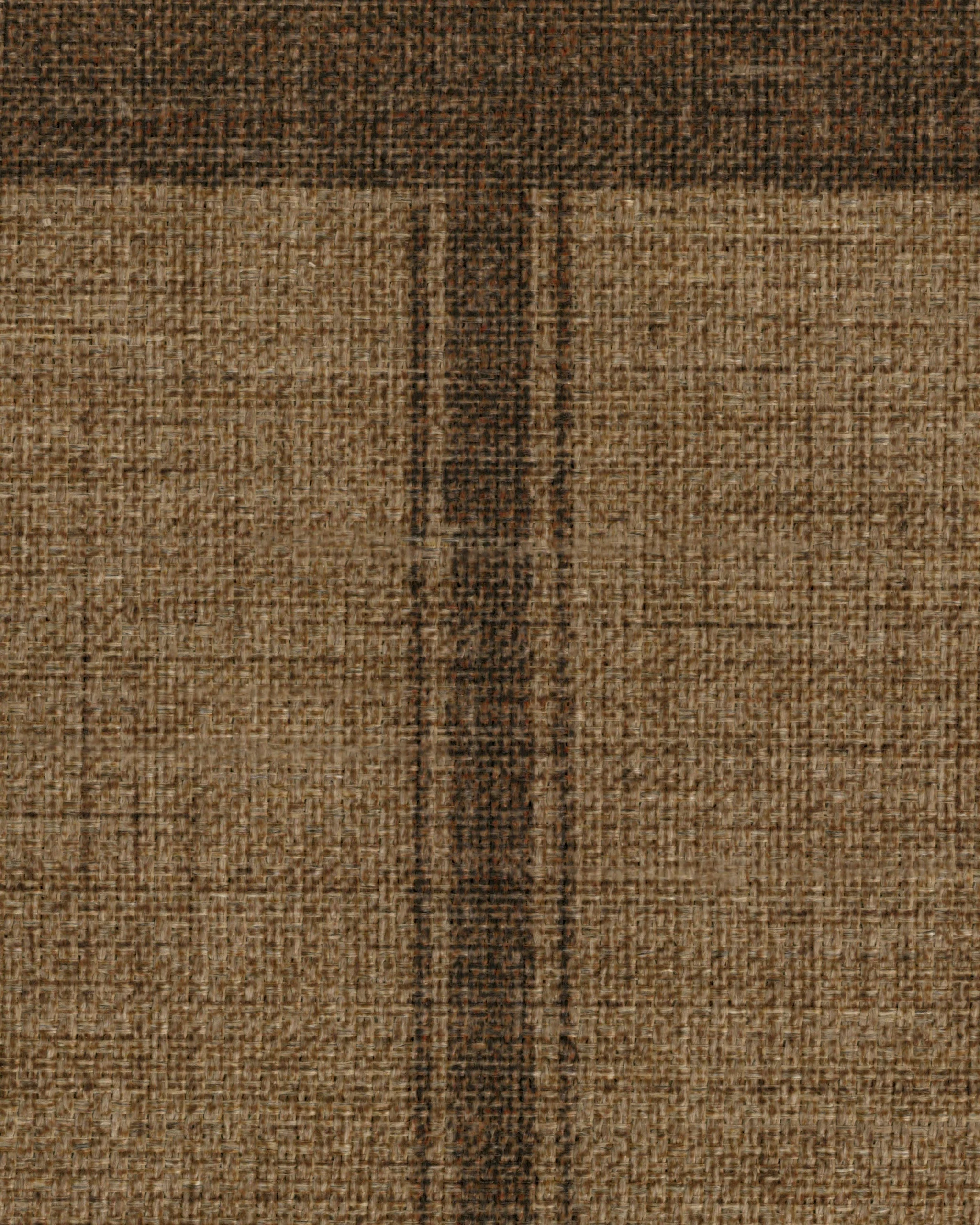 Architectural Digest Harvest Stripe Brown Re-Jute Rug | Ruggable