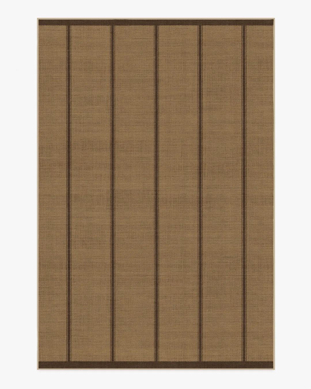 Architectural Digest Harvest Stripe Brown Re-Jute Rug | Ruggable