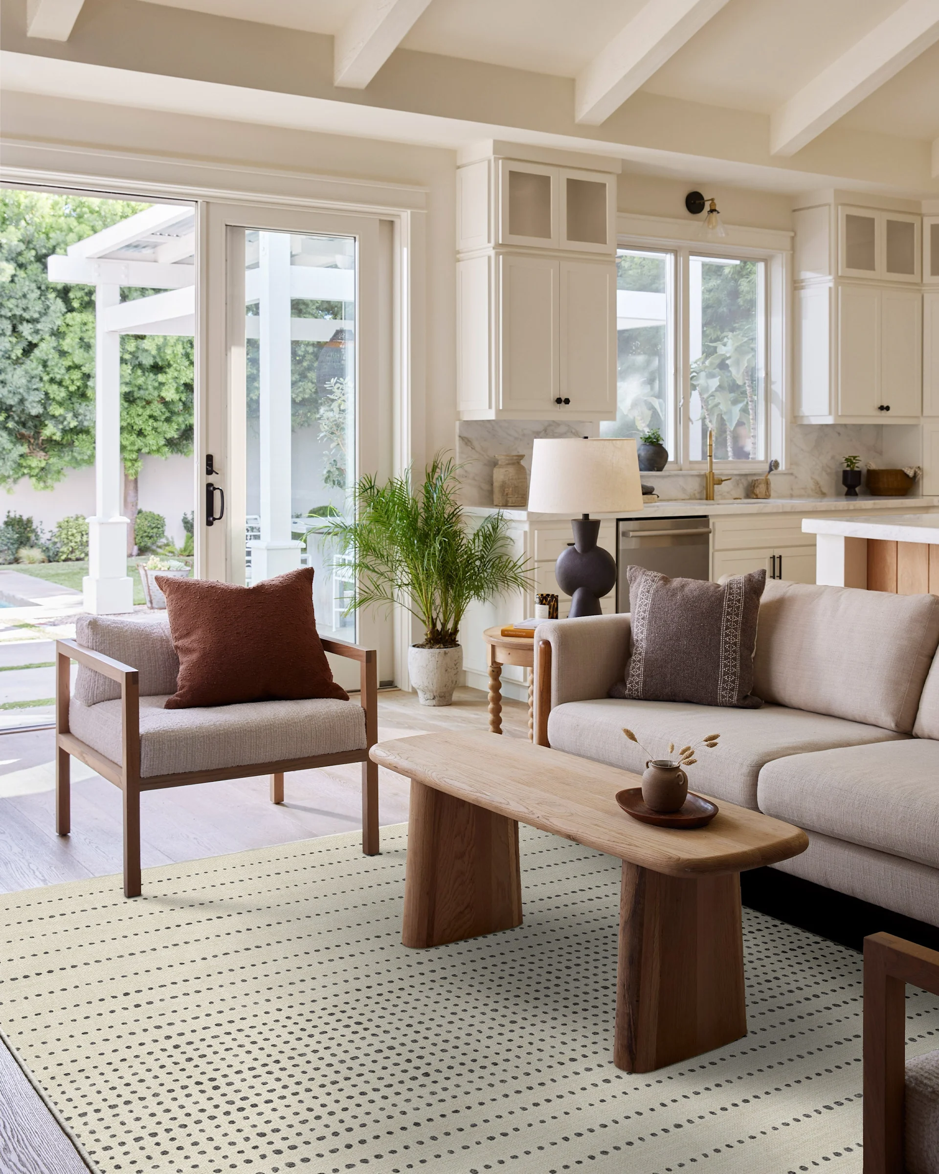 Array Black & Ivory Rug | Ruggable