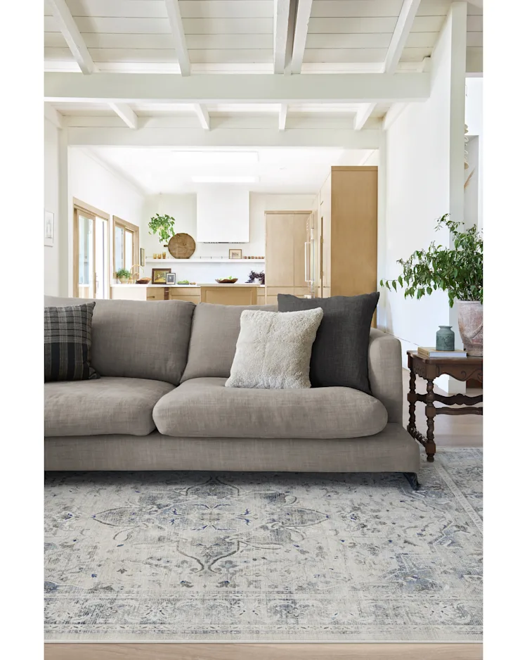 Sarrah Blue Quartz Rug | Ruggable