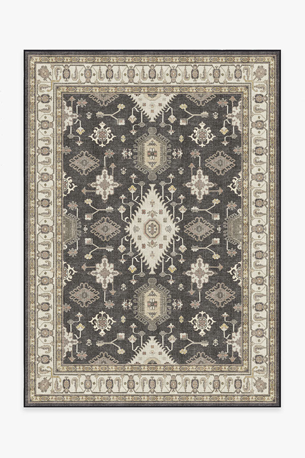 Outdoor Ranier Dark Wood Rug | Ruggable