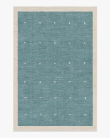 goop Luna Soft Teal Rug | Ruggable
