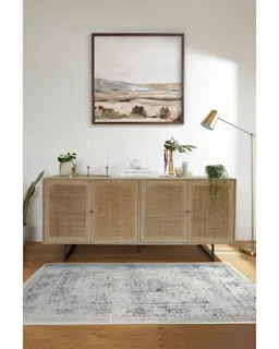 Sarrah Blue Quartz Rug | Ruggable