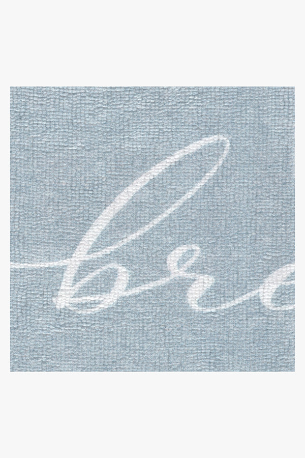 Breathe Light Blue Bath Mat