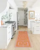 Maze Pink & Orange Rug | Ruggable