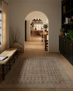 Cyrus Rose Gold Rug | Ruggable