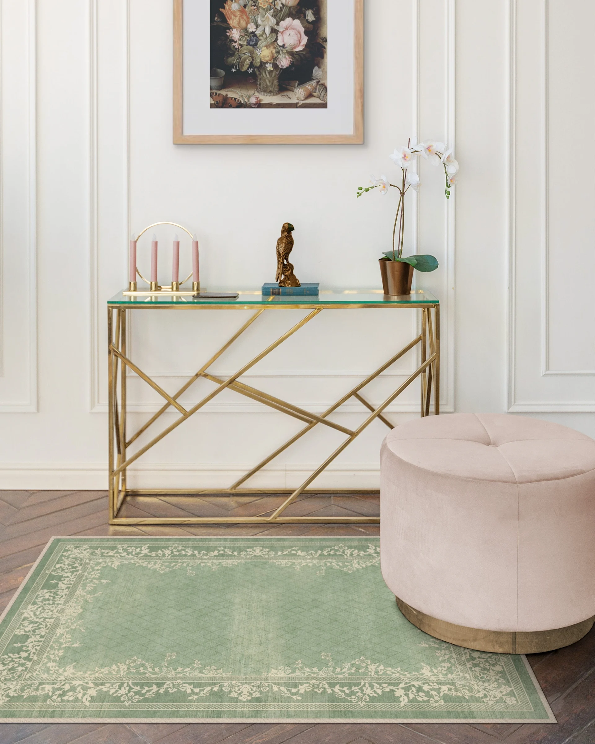 Juliet Sage Green Rug | Ruggable