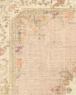 Bridgerton Lady Whistledown Vintage Pink Rug | Ruggable