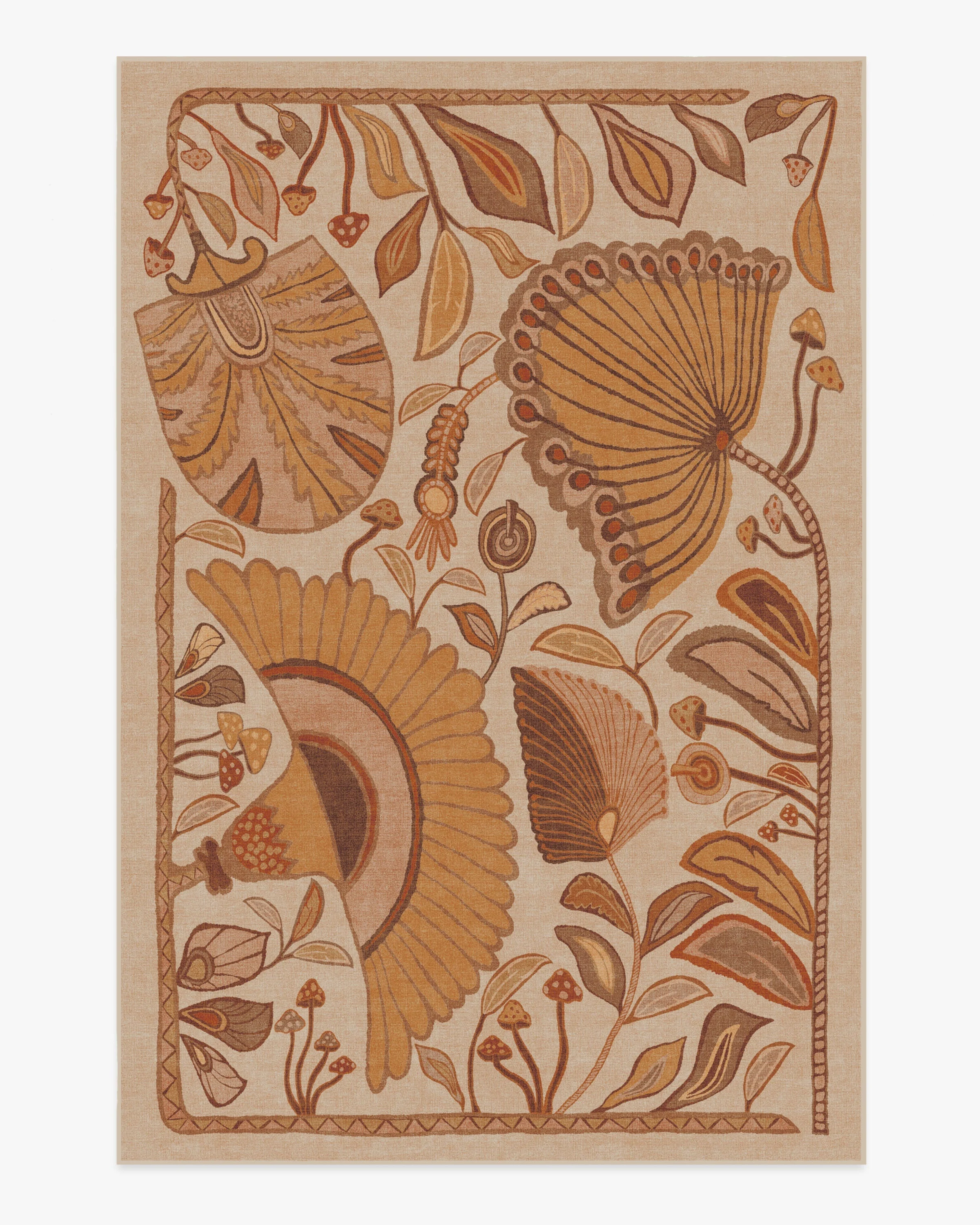 Justina Blakeney Alice Mellow Yellow Rug | Ruggable