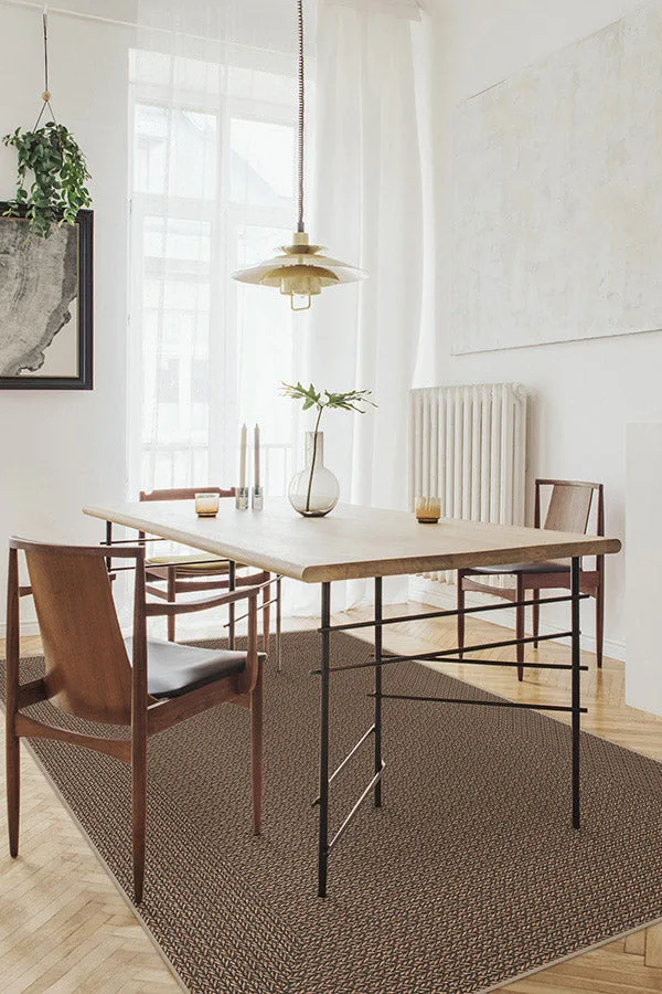 Border Braid Sand Re-Jute Rug | Ruggable