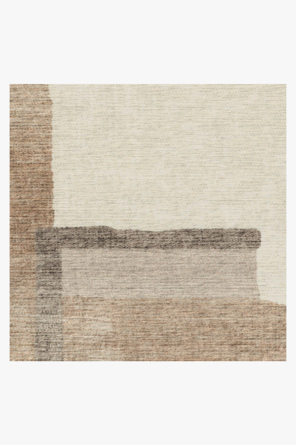 Haylan Ivory & Copper Rug | Ruggable