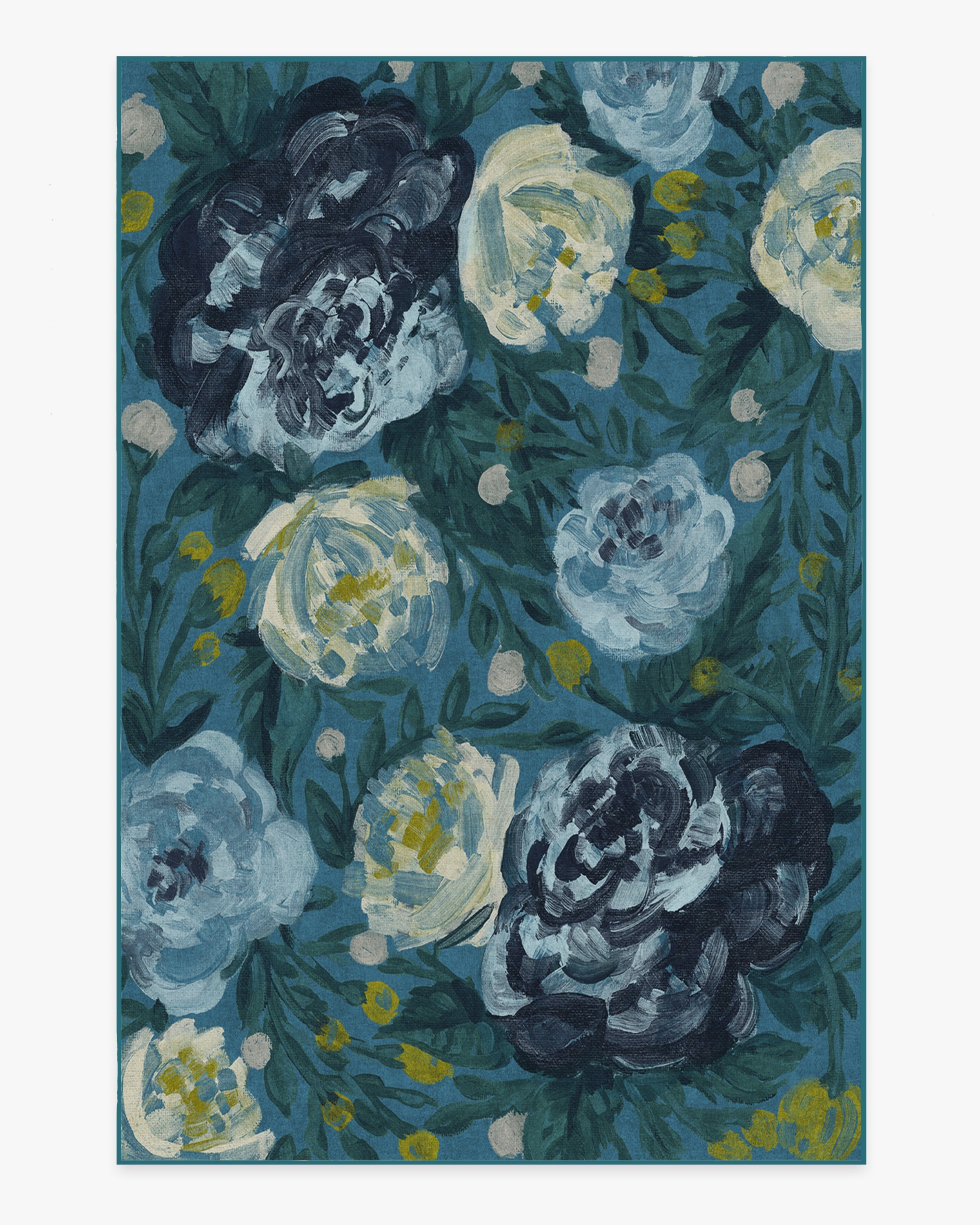 Camellia Midnight Rug | Ruggable