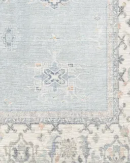 Verena Soft Blue Rug | Ruggable