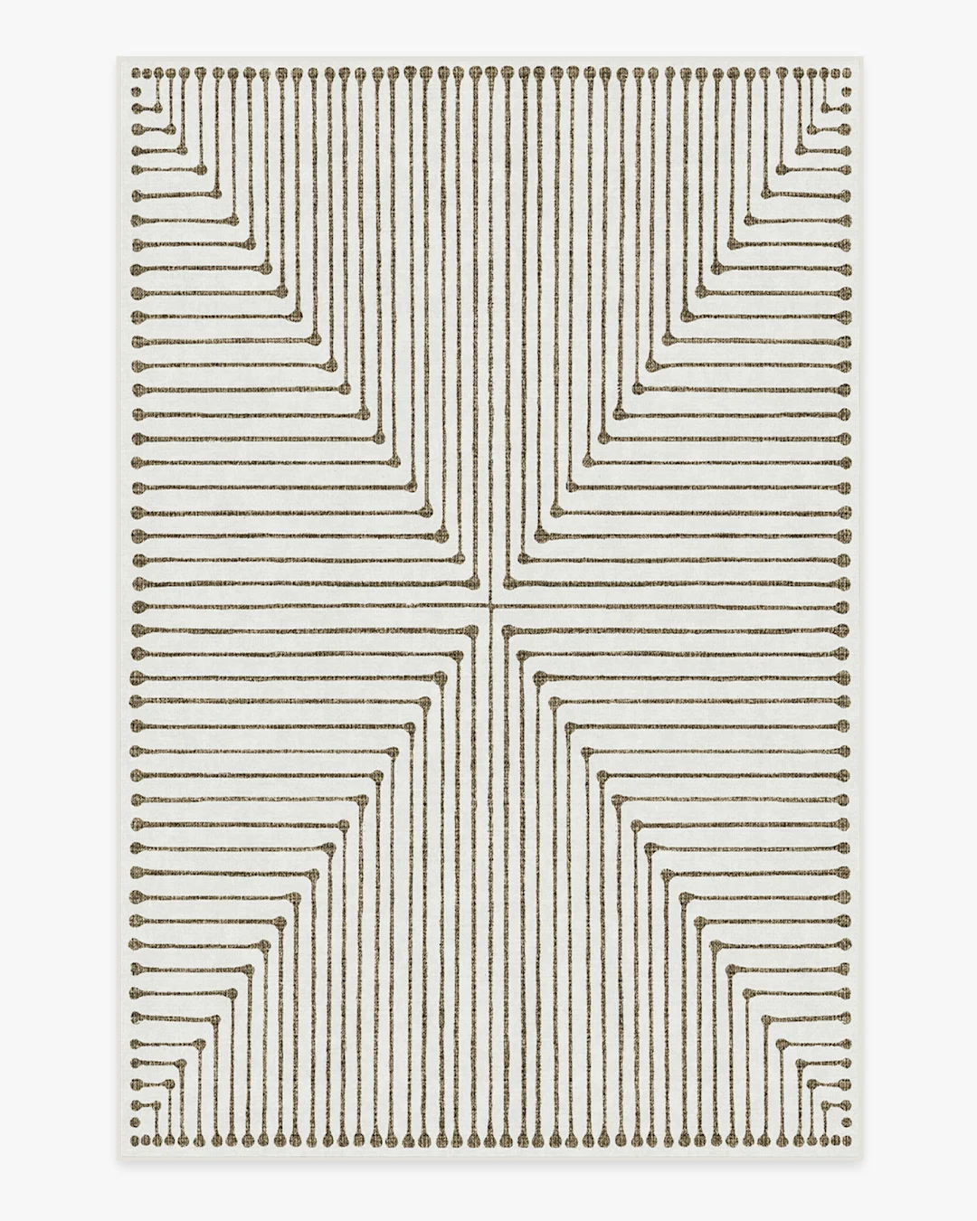 Jonathan Adler Inkdrop Camel & Ivory Rug | Ruggable