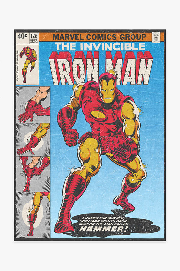 Iron Man Comic Book Logo