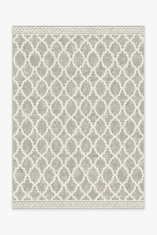 Outdoor Cleo Trellis Natural Rug