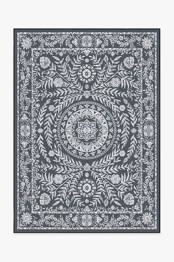 Outdoor Fontaine Black Rug | Ruggable