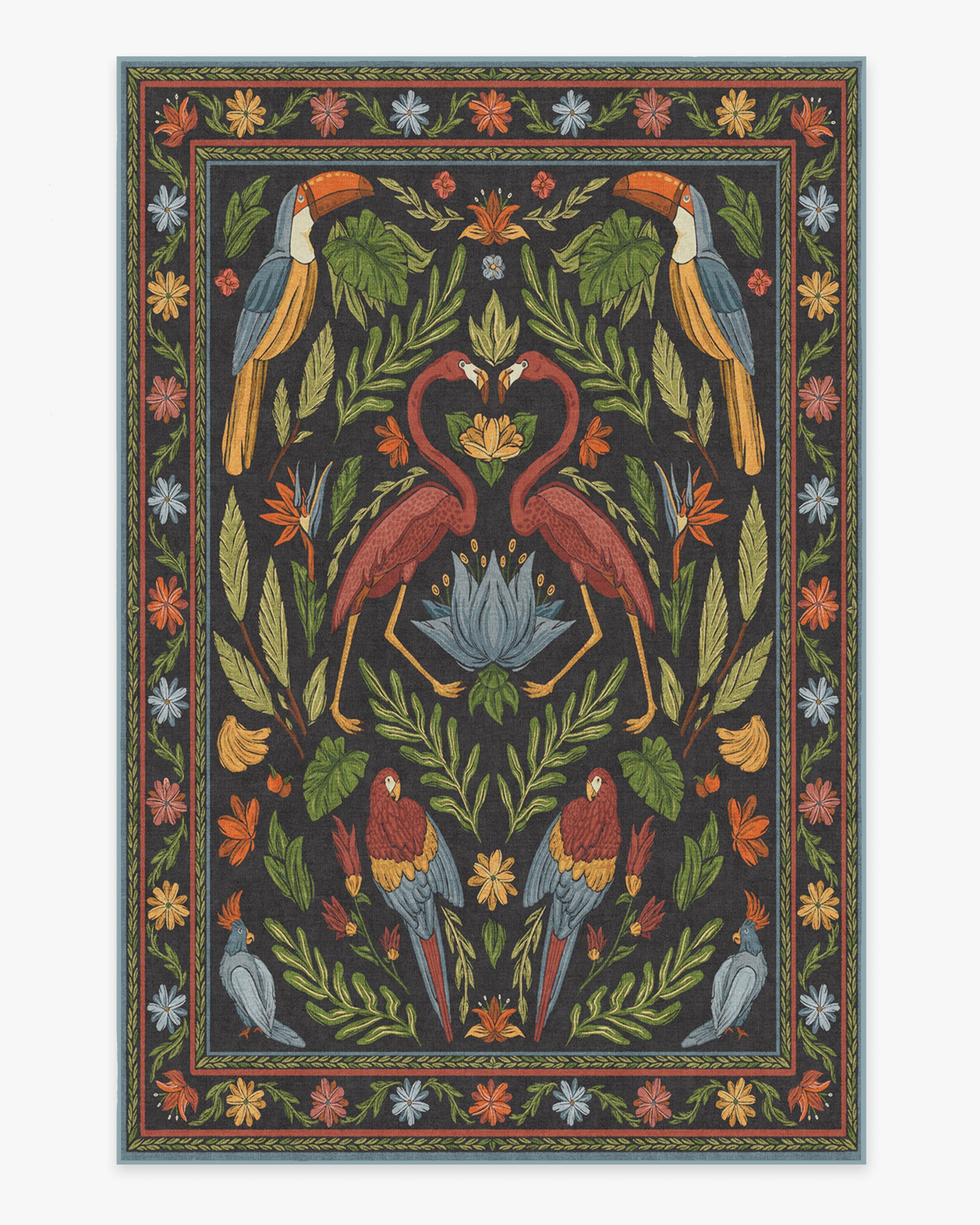 Iris Apfel Birds Of A Feather Rug | Ruggable