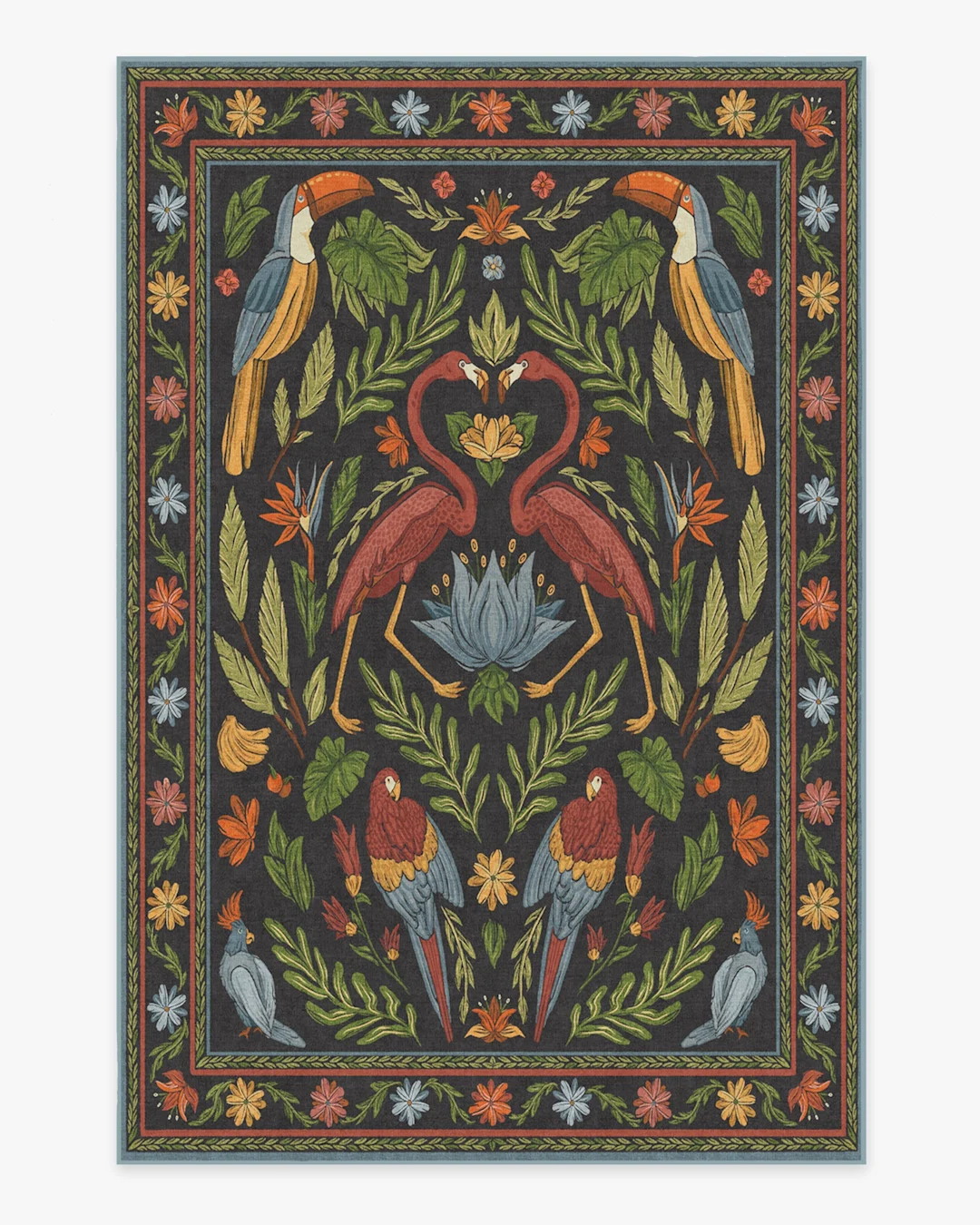 Iris Apfel Birds Of A Feather Rug | Ruggable