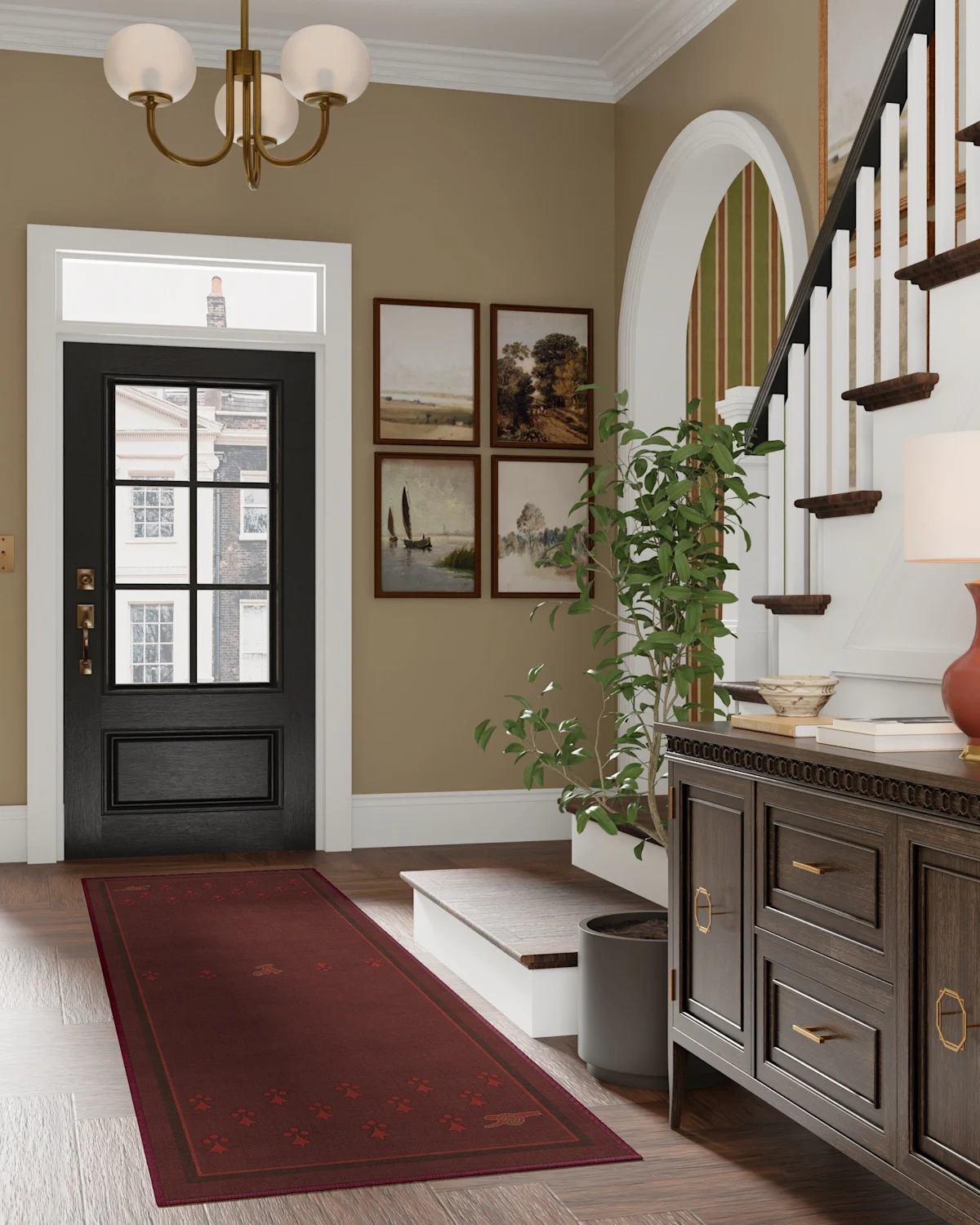 Arsenal Highbury Burgundy Rug | Ruggable