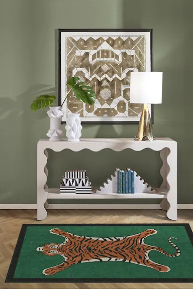 Jonathan Adler Tiger Emerald Rug | Ruggable