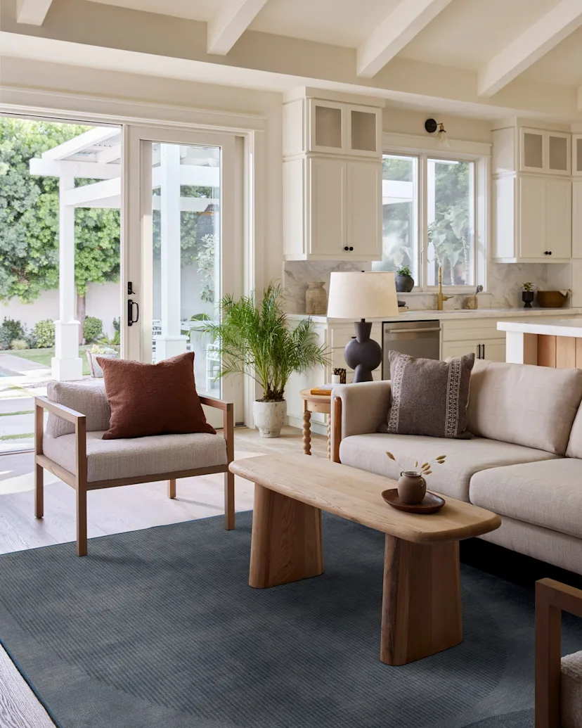 Eclipse Navy Rug | Ruggable