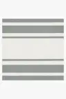 Outdoor Marina Stripe Grey Rug | Ruggable