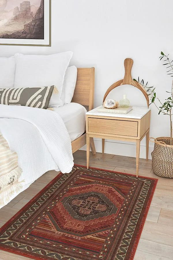 Mandalore Scarlet Red Rug | Ruggable