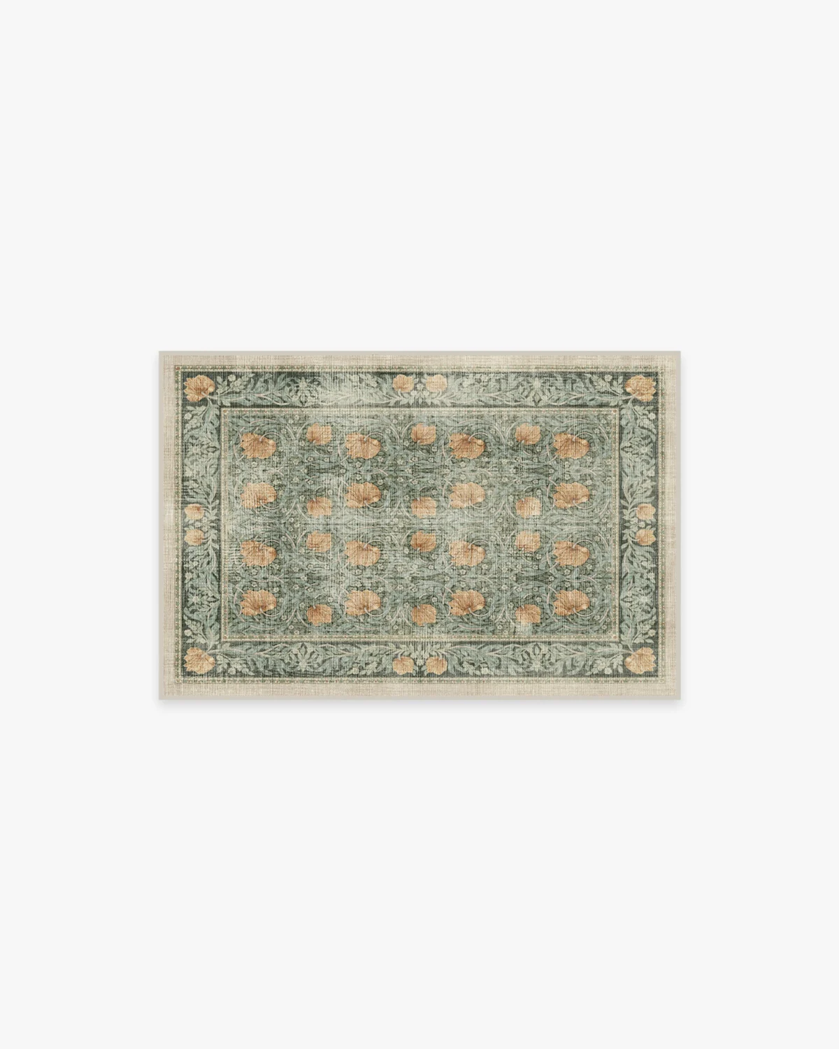 Morris & Co. Pimpernel Jade Rug | Ruggable