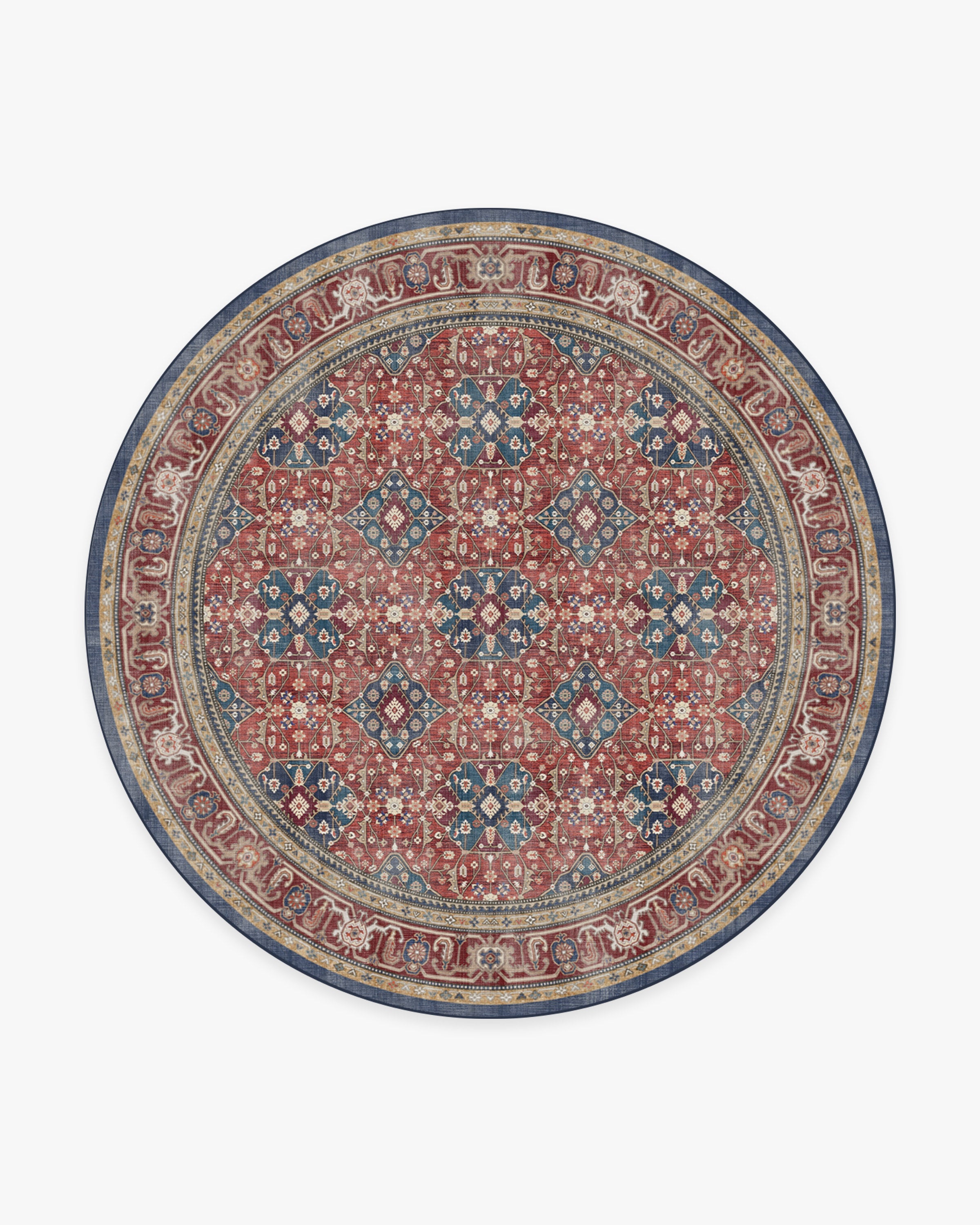 Alessia Royal Red Rug | Ruggable