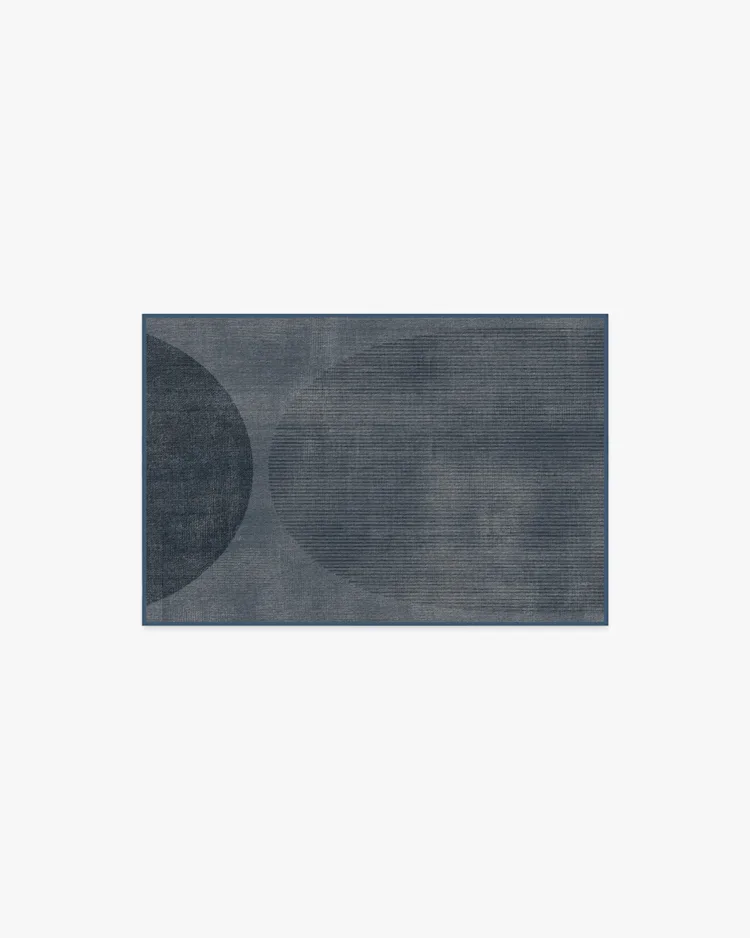Eclipse Navy Rug | Ruggable