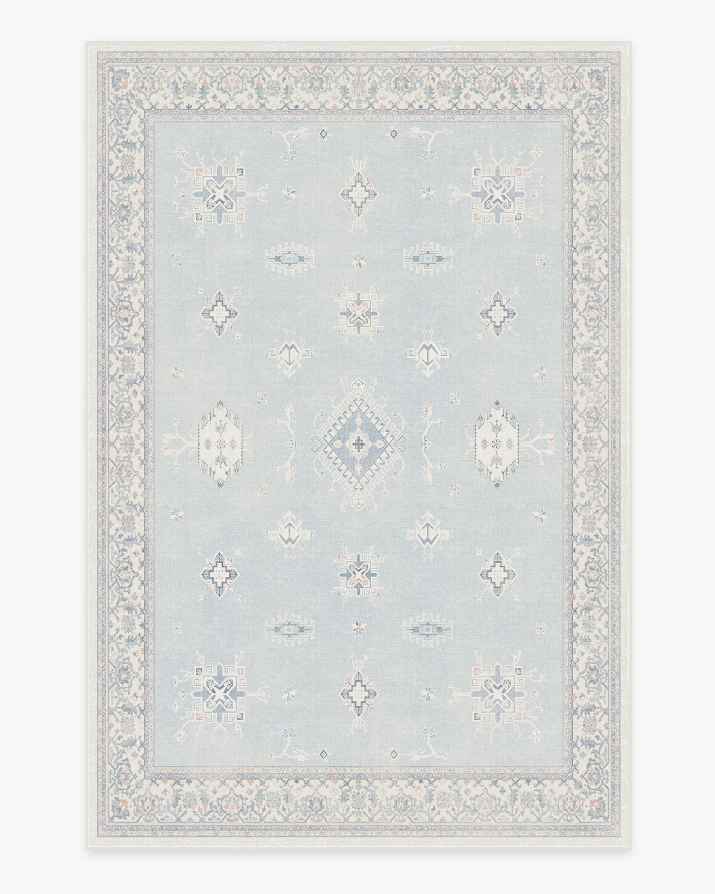 Verena Soft Blue Rug | Ruggable