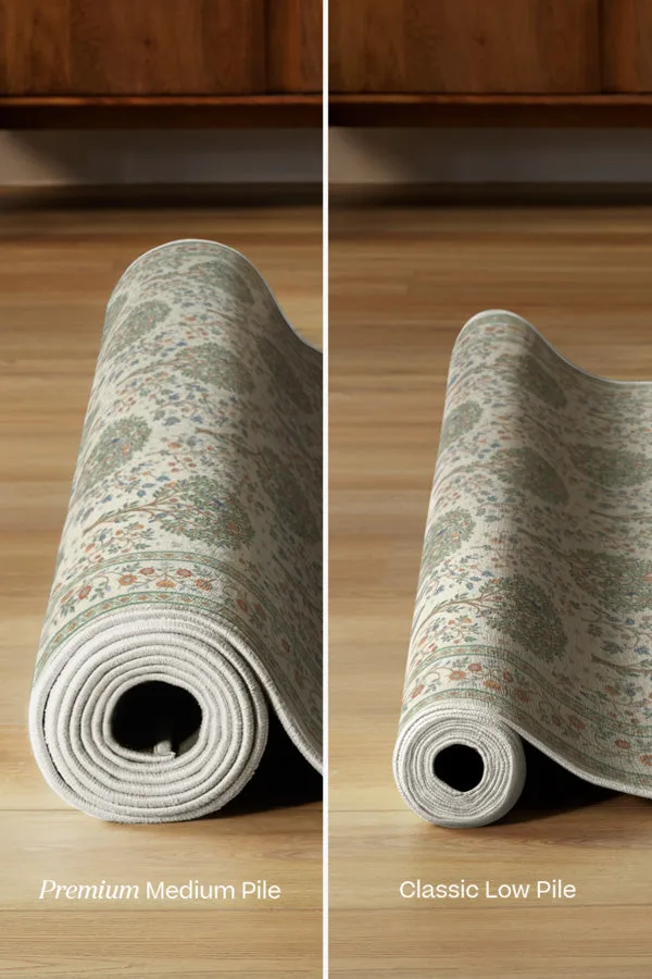 Morris & Co. Kelmscott Tree Green Tufted Rug | Ruggable