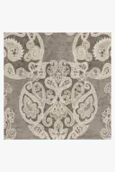 Mickey Damask Stone Rug | Ruggable