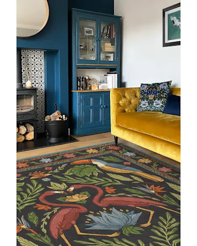 Iris Apfel Birds Of A Feather Rug | Ruggable