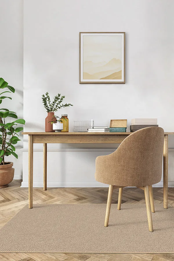 Flatwoven Warm Sand Re-Jute Rug | Ruggable