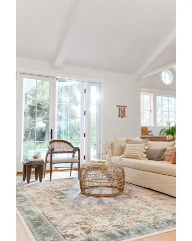 Kamran Coral Rug | Ruggable