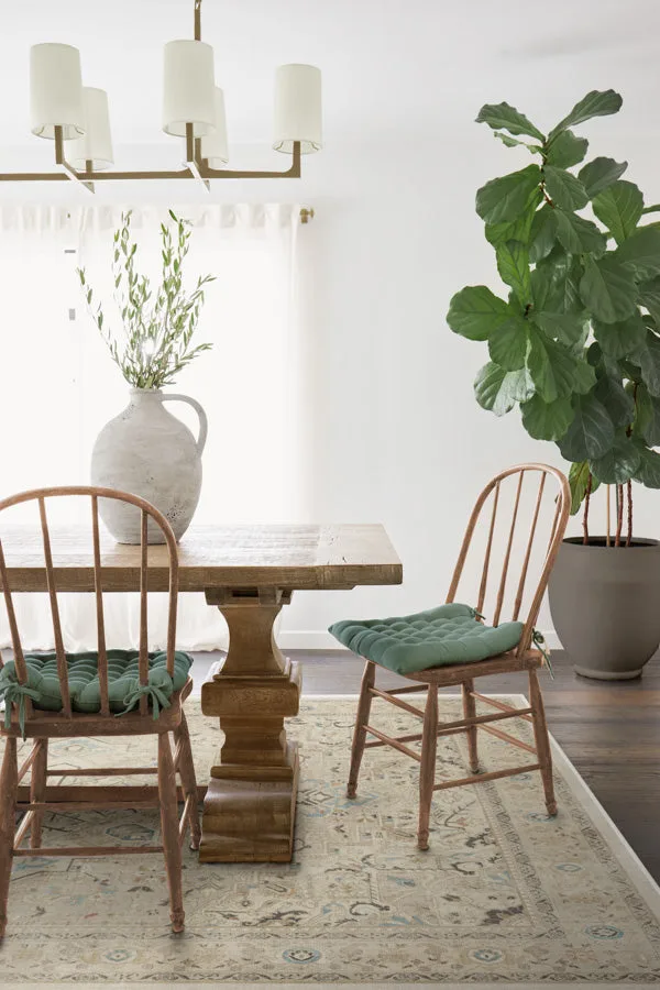 Kamran Ivory Opal Rug | Ruggable