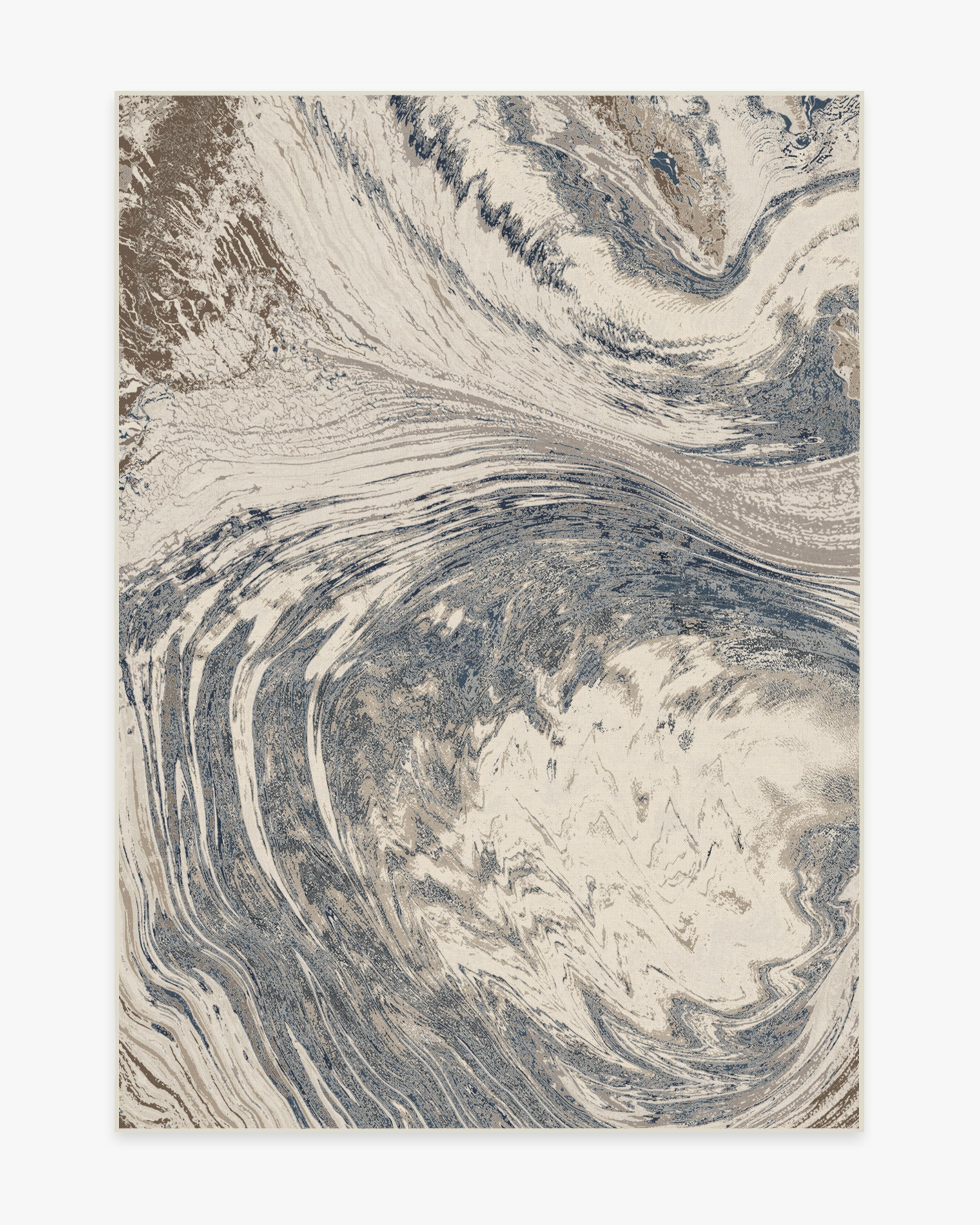 Malaspina Dusk Blue Rug | Ruggable