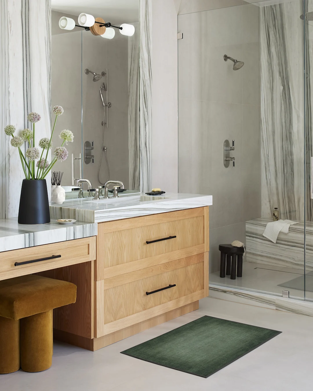 Aura Ombre Solid Sage Rug | Ruggable